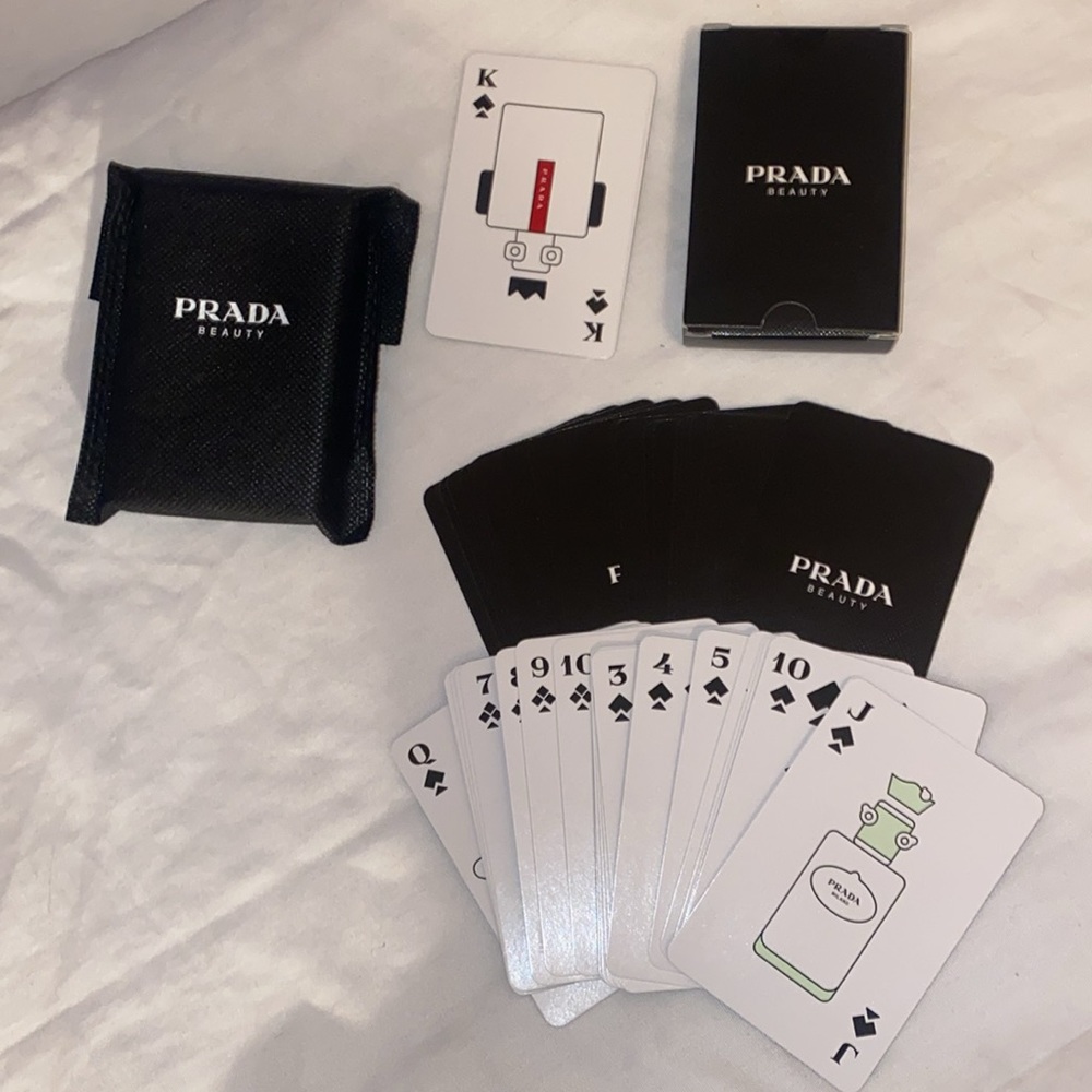 Prada Beauty Playing Card Complete Set - Gem